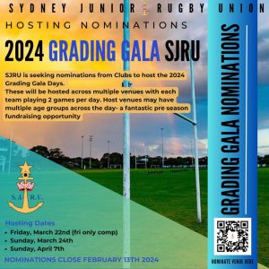 Policy – Forms – Sydney Junior Rugby Union