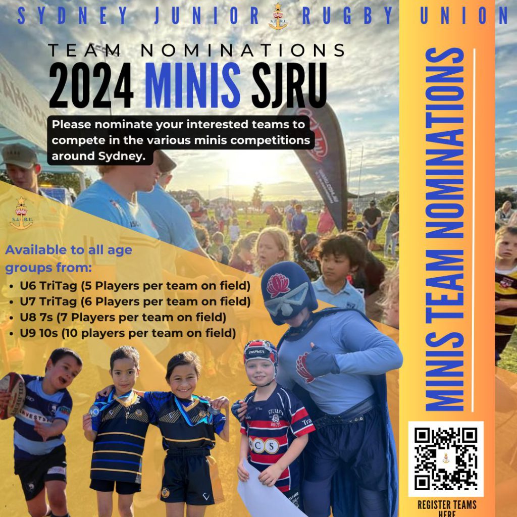 Policy – Forms – Sydney Junior Rugby Union