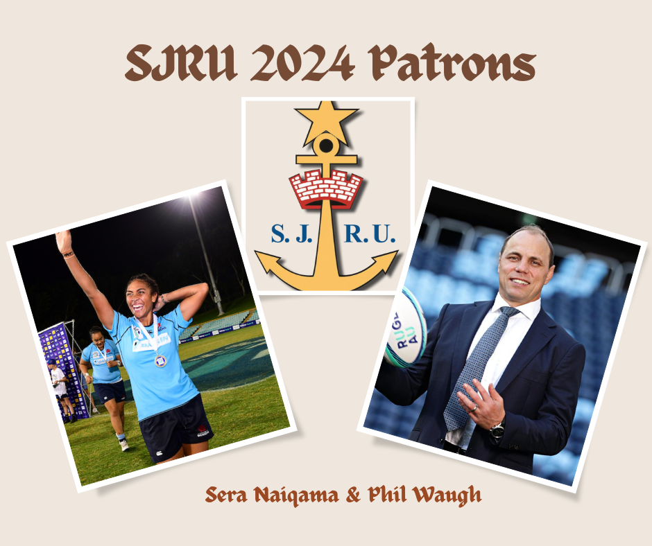 SJRU Name 2024 Patrons – Sydney Junior Rugby Union
